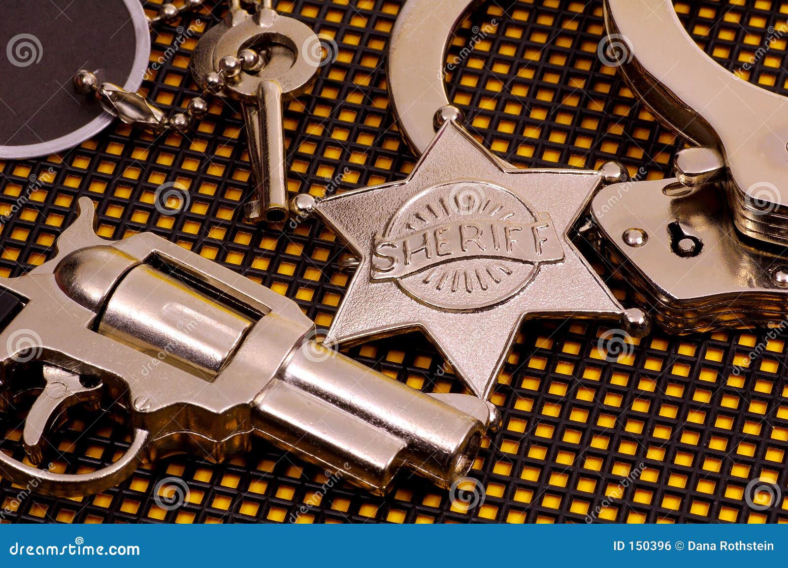 Sheriff stock photo. Image of pistol, sheriff, prison, weapon - 150396