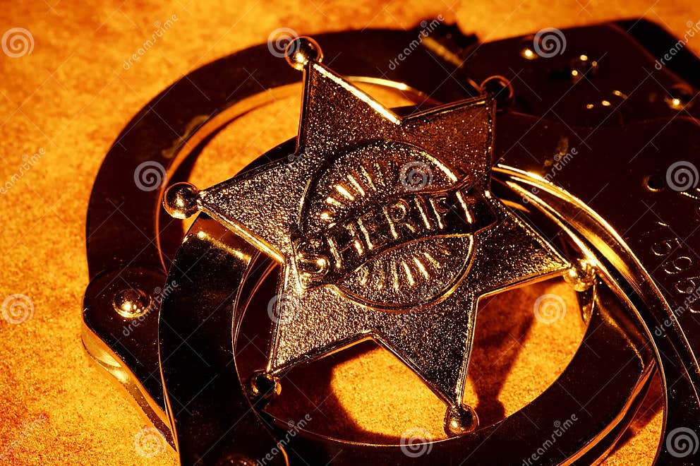 Sheriff stock image. Image of officer, badge, crime, abstract - 296719