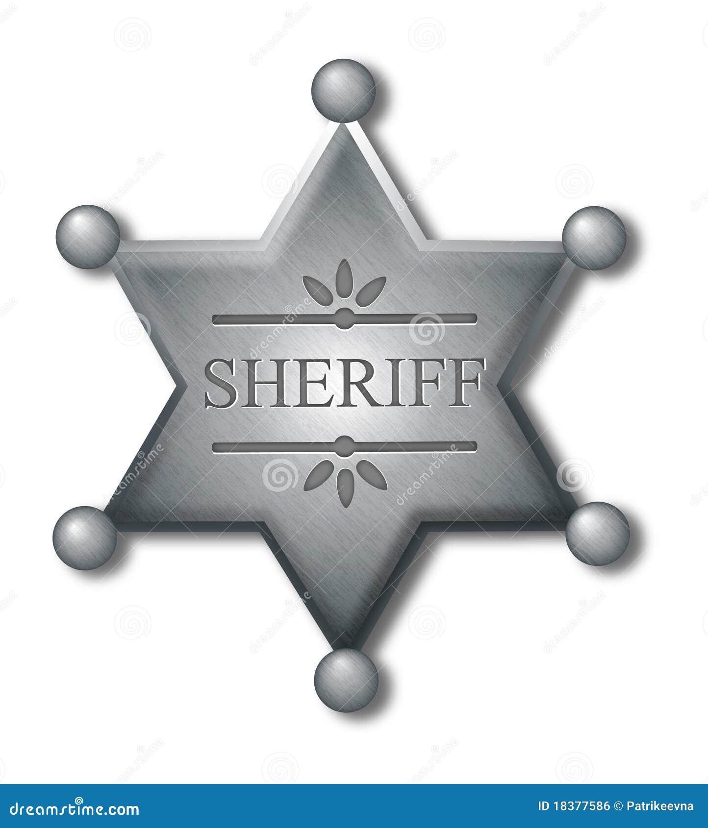 Sheriff`s Badge Vector, Hand Drawn, Vector, Eps, Logo, Icon, Crafteroks ...