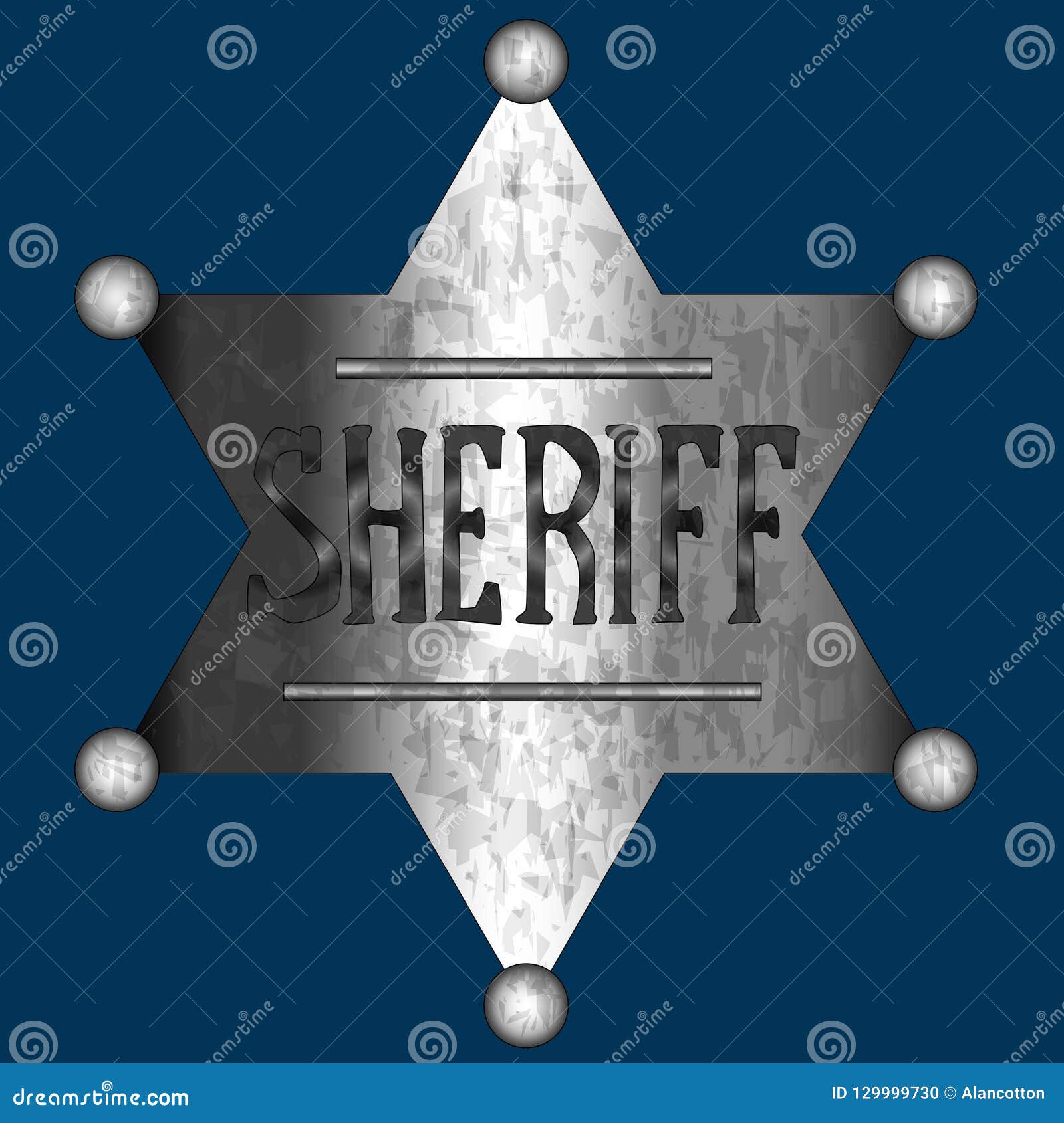 Sheriff Badge Background stock illustration. Illustration of identity ...