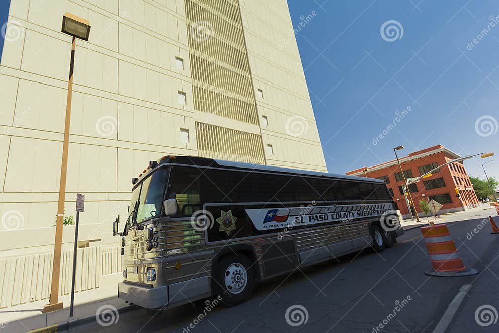 Sheriff Bus de El Paso foto de archivo editorial. Imagen de brillante ...