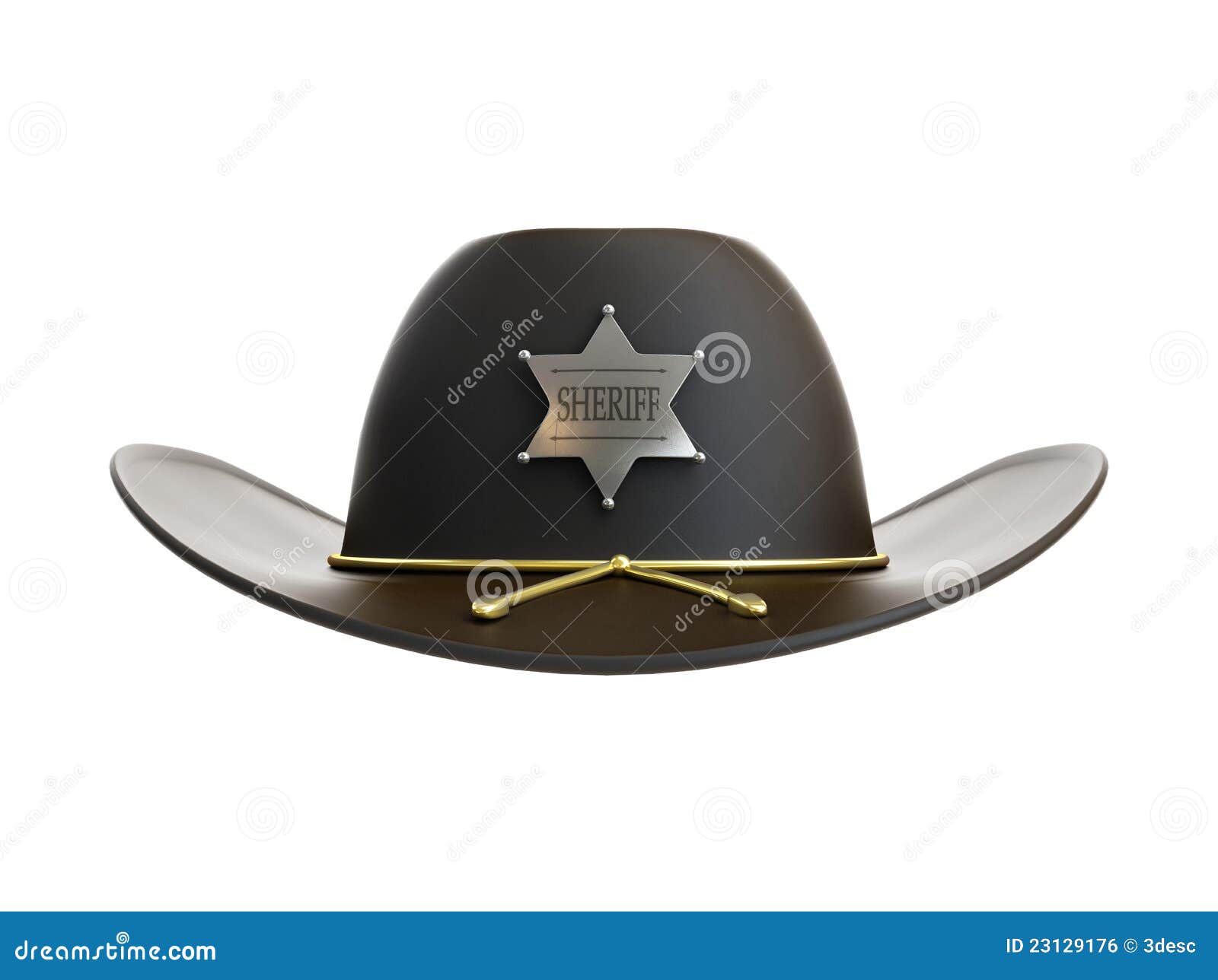 Sheriff Hat Royalty Free Stock Image - Image: 23129176