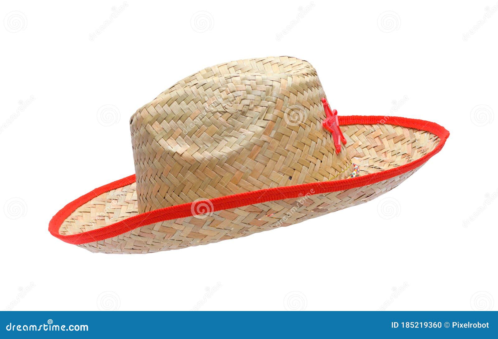 Sheriff Hat Side View stock photo. Image of straw, play - 185219360