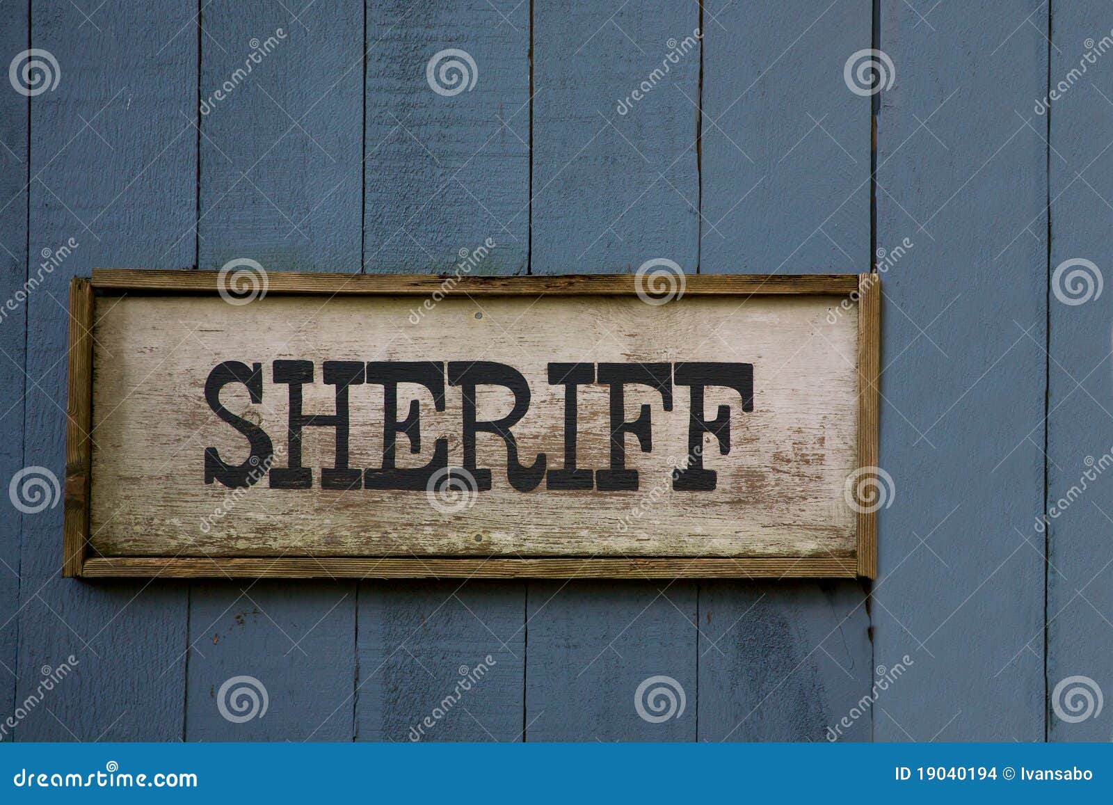 Sheriff sign stock photo. Image of wild, police, officer - 19040194