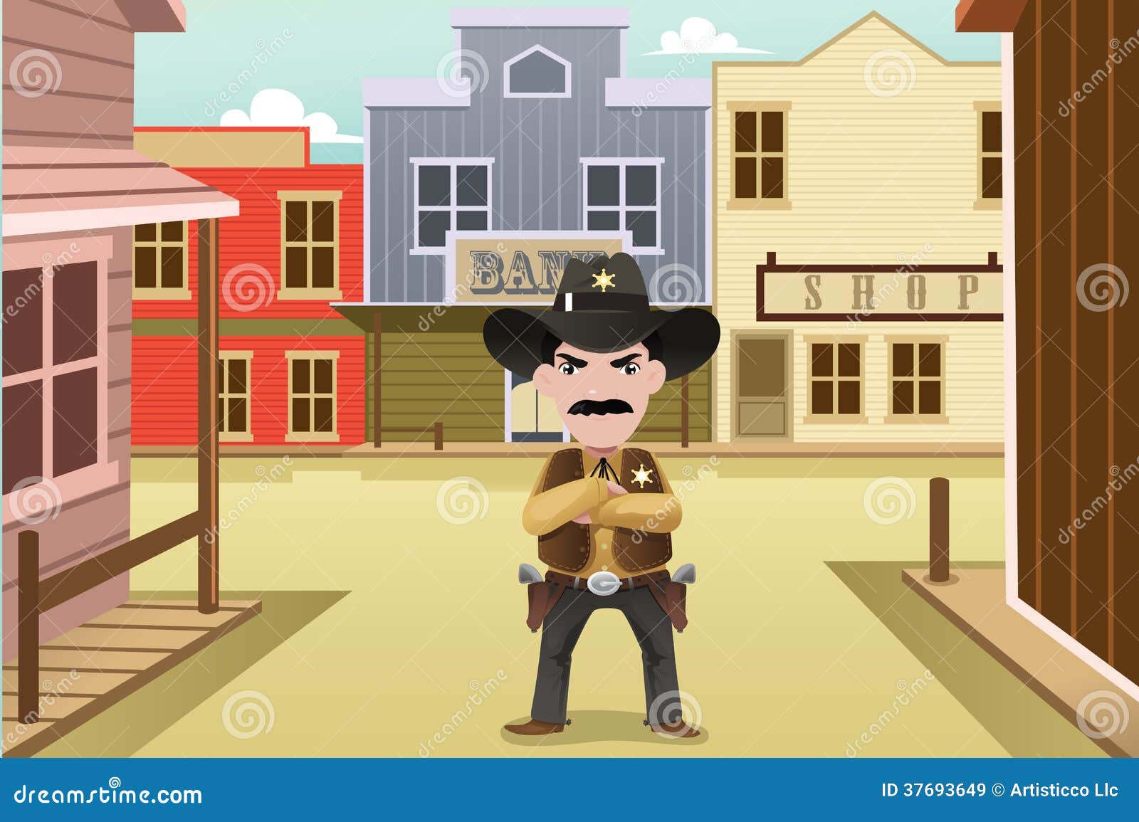 The Old West Cartoons