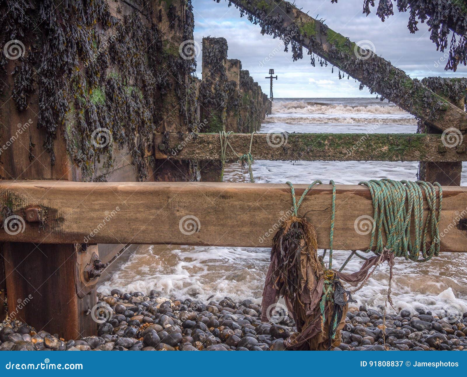 Sheringham Beach stock image. Image of dusk, print, framed - 91808837
