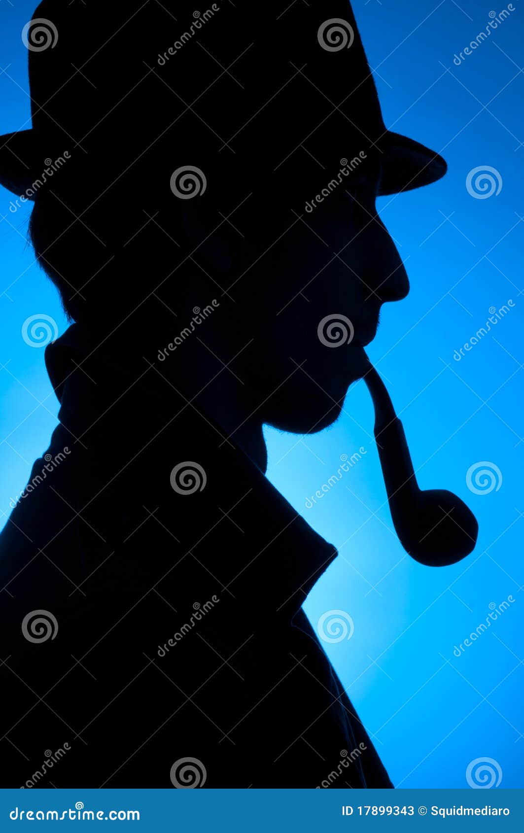 Sherlock Holmes stock image. Image of blue, coat, inspect - 17899343