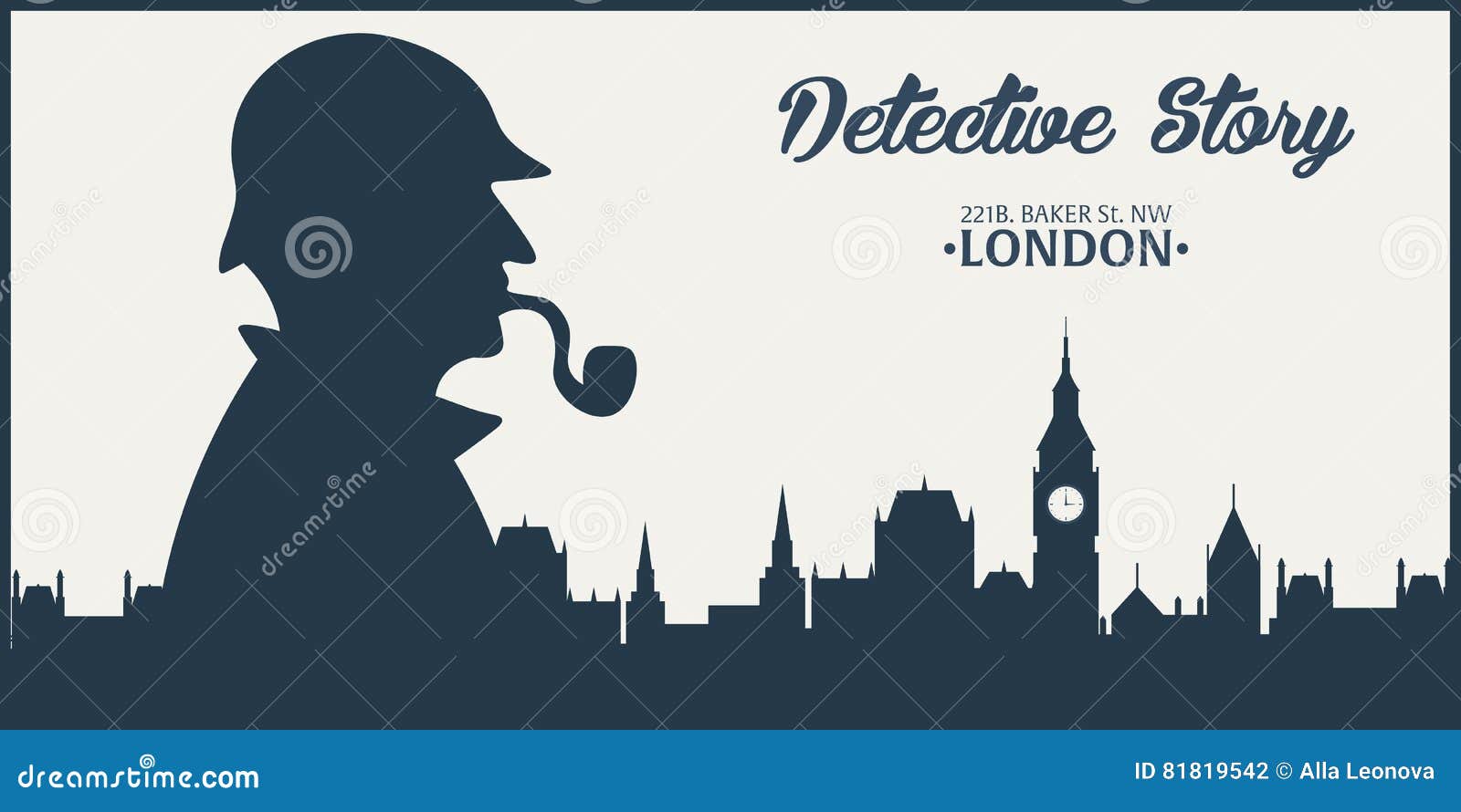 Sherlock Holmes. Detective Illustration. Illustration with Sherlock ... Sherlock Holmes. Detective Illustration. Illustration with Sherlock ...