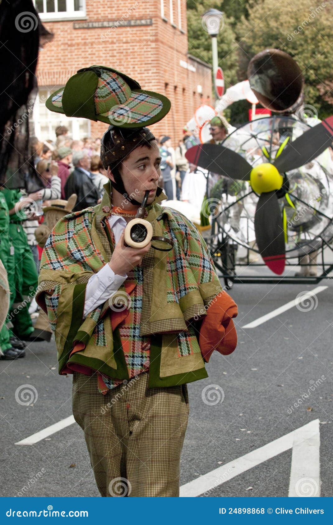 Sherlock Holmes, Joshua Clarke Editorial Stock Photo - Image of parade ...