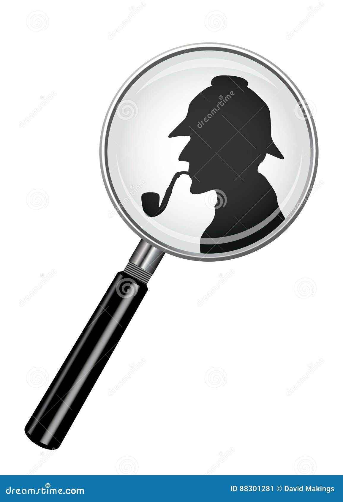 Magnifying Glass Silhouette