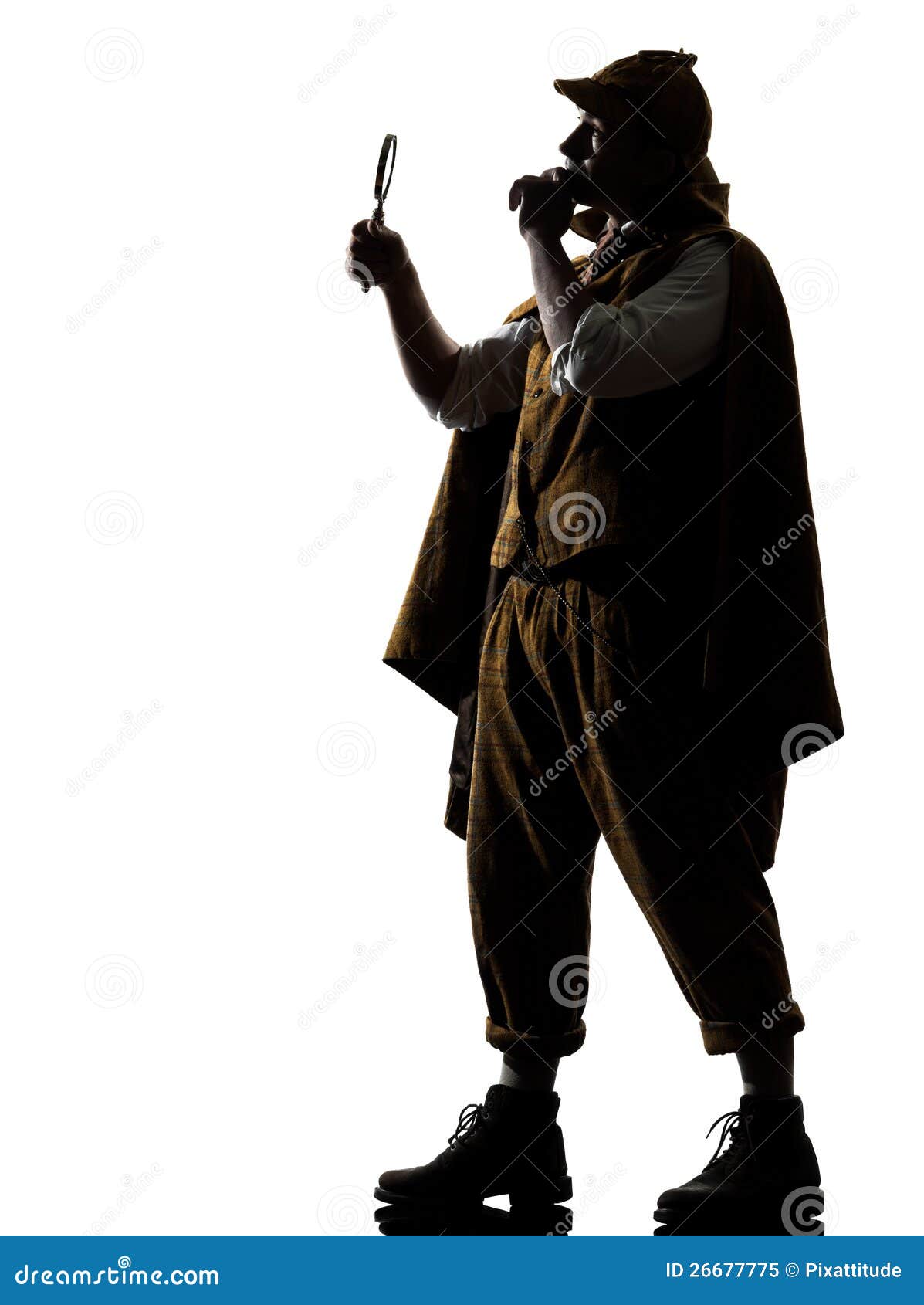Sherlock holmes silhouette stock image. Image of justice - 26677775 Sherlock holmes silhouette stock image. Image of justice - 26677775