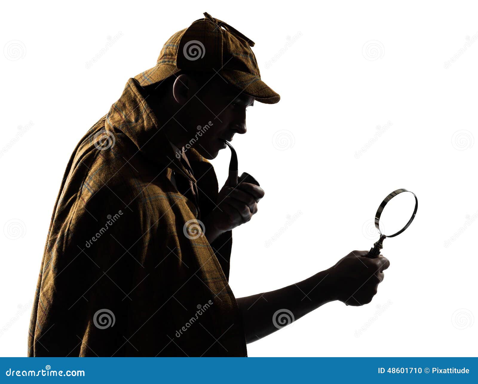 Sherlock Holmes Silhouette Stock Photo | CartoonDealer.com #48601710 Sherlock Holmes Silhouette Stock Photo | CartoonDealer.com #48601710