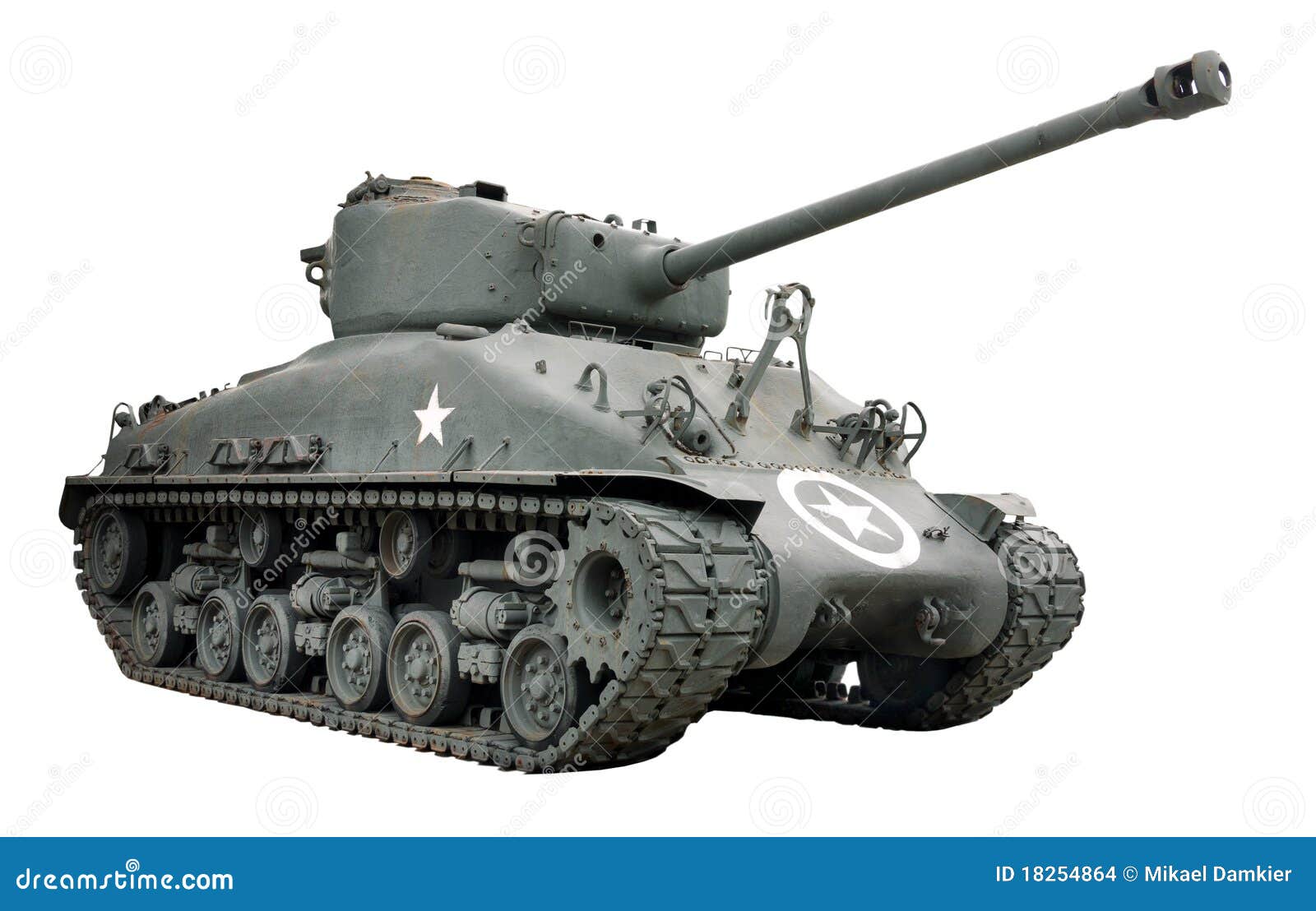 Sherman Tank stock photo. Image of machine, forces, armed - 18254864