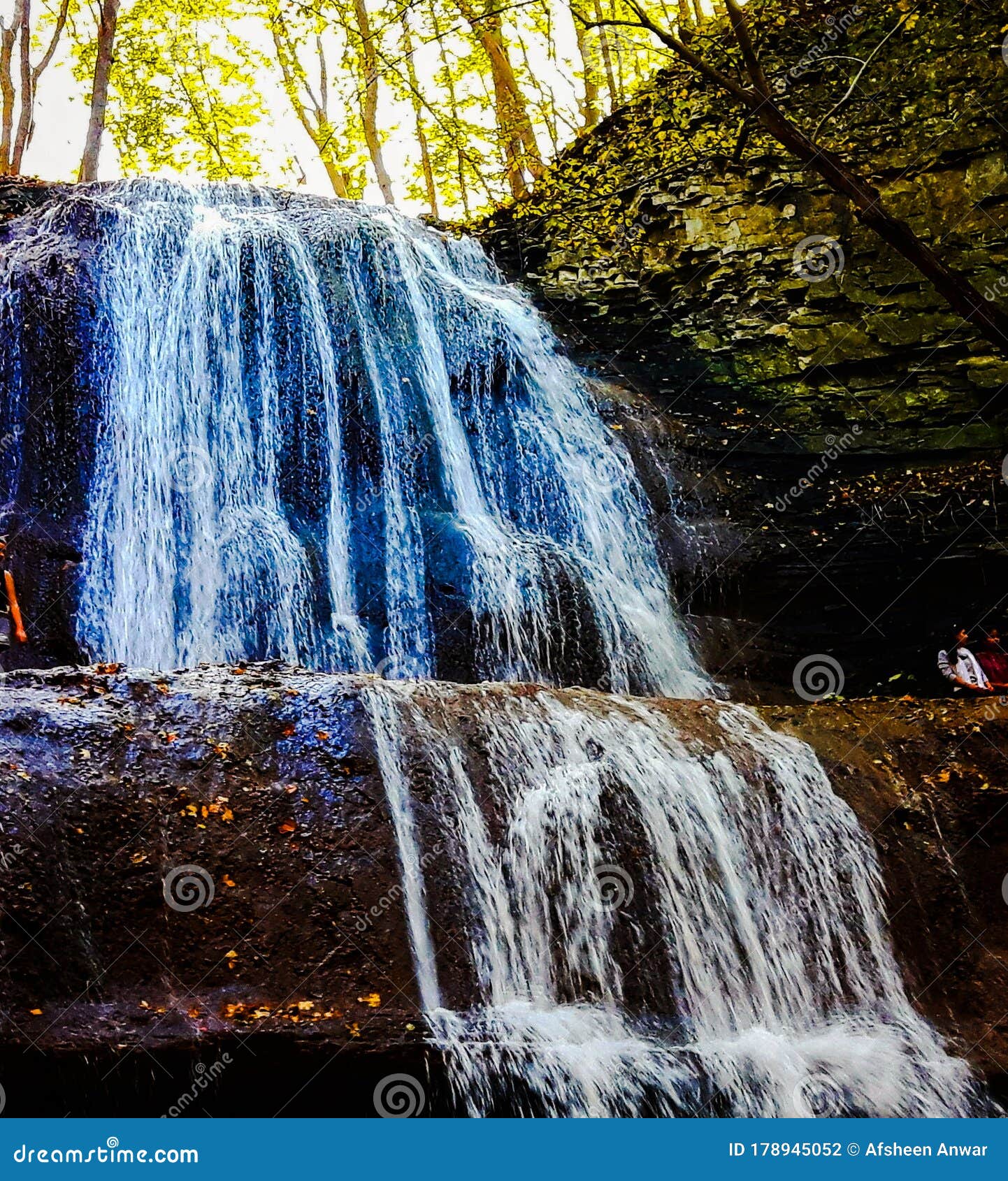 Sherman Waterfall, Hamilton Stock Photo - Image of rapid, sherman ...