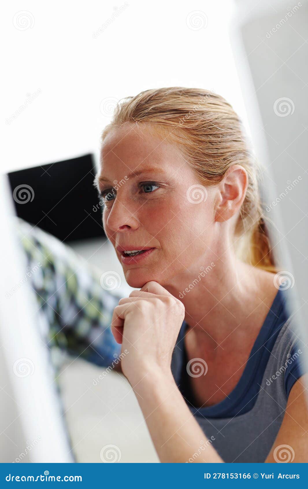 Shes a Dedicated Employee. Two Colleagues Working on a Computer ...