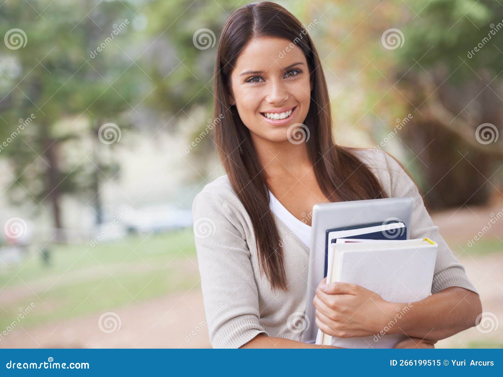 Shes an a Grade Student. a Beautiful Young Student Standing Outside ... Shes an a Grade Student. a Beautiful Young Student Standing Outside ...
