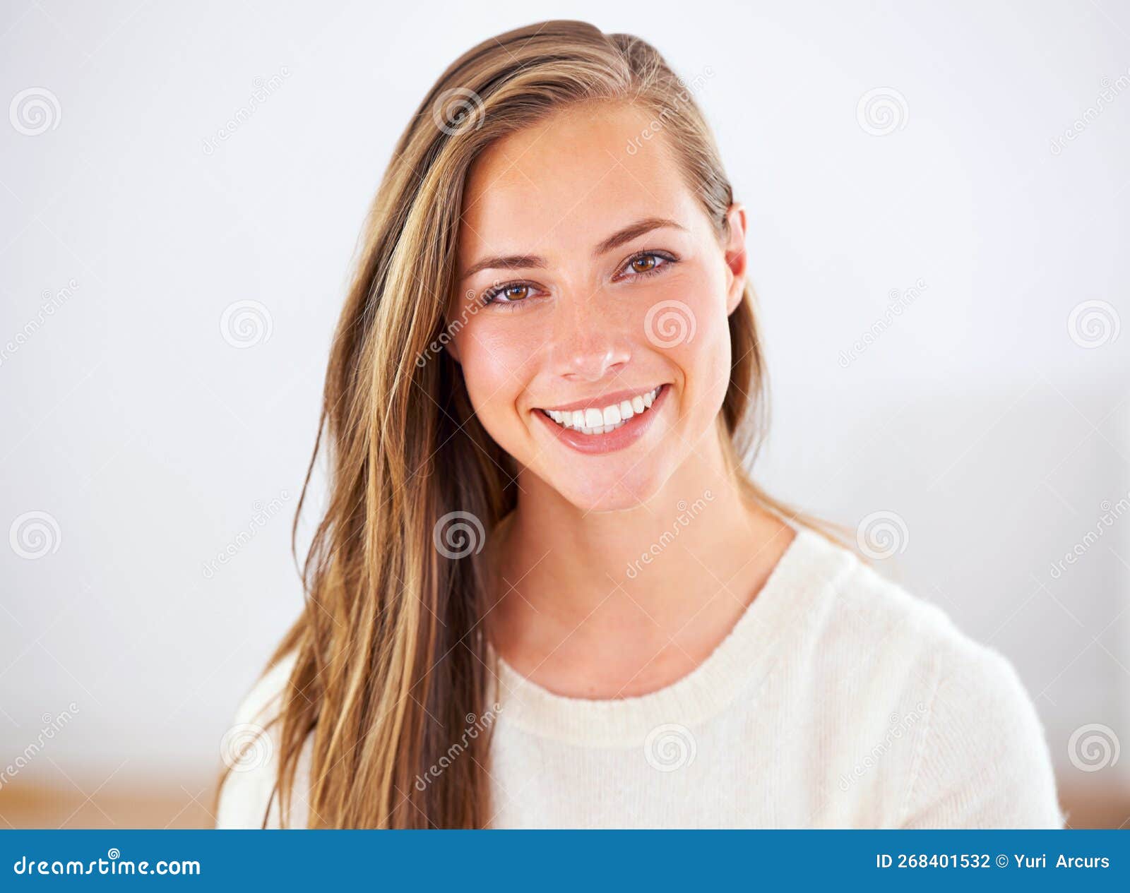 Shes Happy To See You. Portrait of an Attractive Young Woman Giving You ... Shes Happy To See You. Portrait of an Attractive Young Woman Giving You ...