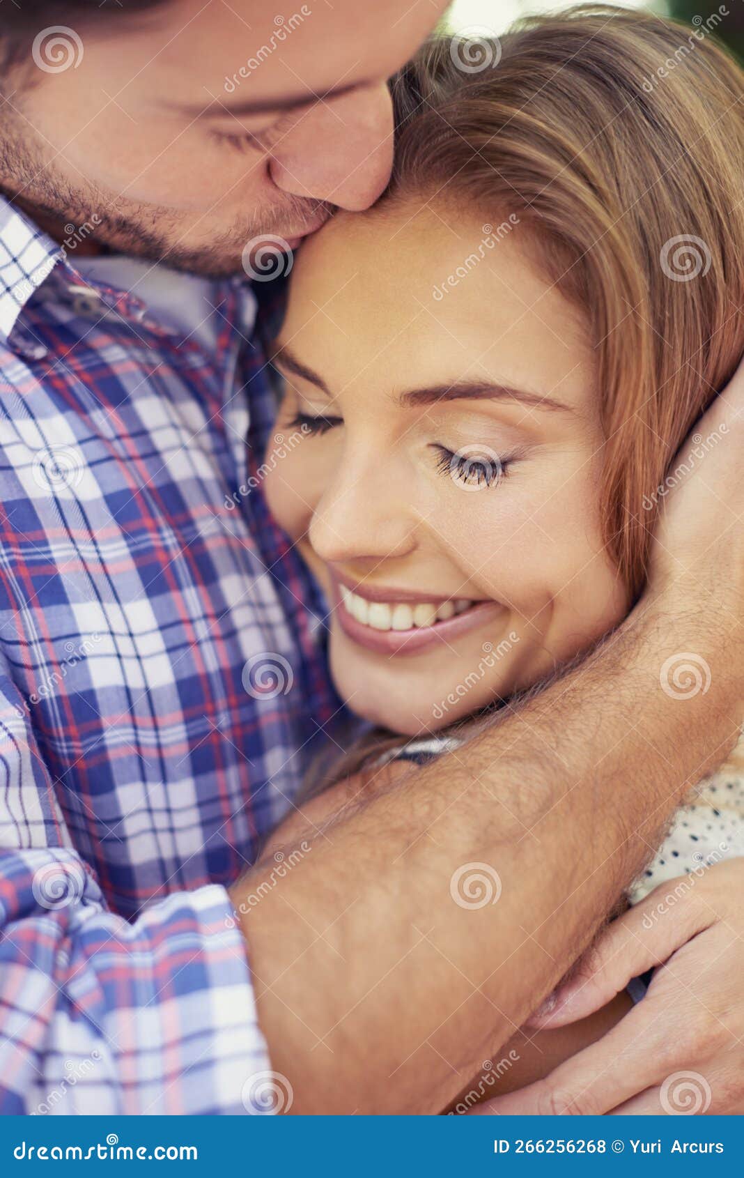 Shes Totally Devoted To Him Closeup Shot Of A Smiling Young Couple