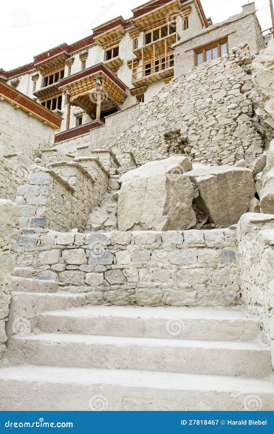 Shey Palace Monastery in Ladakh, India Stock Image - Image of travel ...