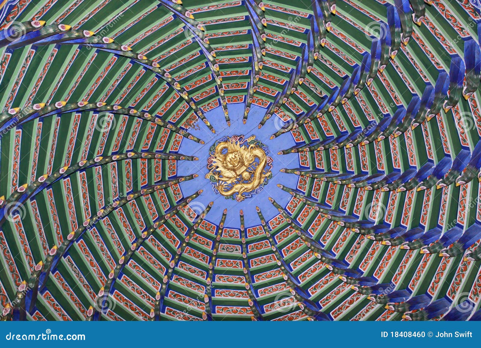 Shezhou temple ceiling stock photo. Image of icon, buddhist - 18408460
