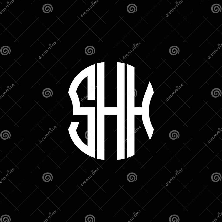 SHH Letter Logo Abstract Creative Design. Stock Vector - Illustration ...