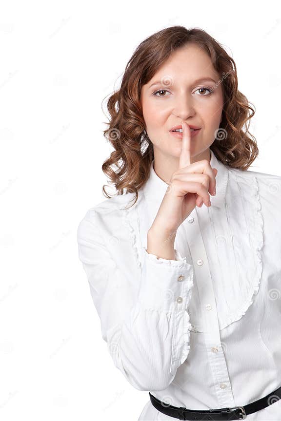 Shh. secret stock image. Image of beautiful, hand, people - 29393317