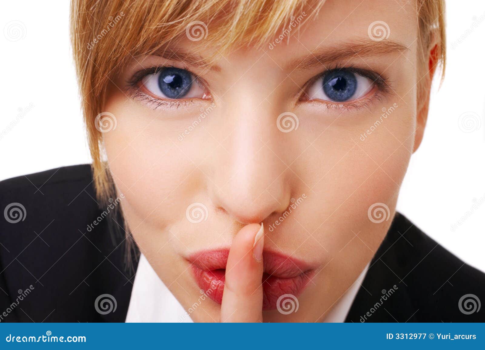 Shh. secret stock image. Image of lips, shhh, isolated - 3312977