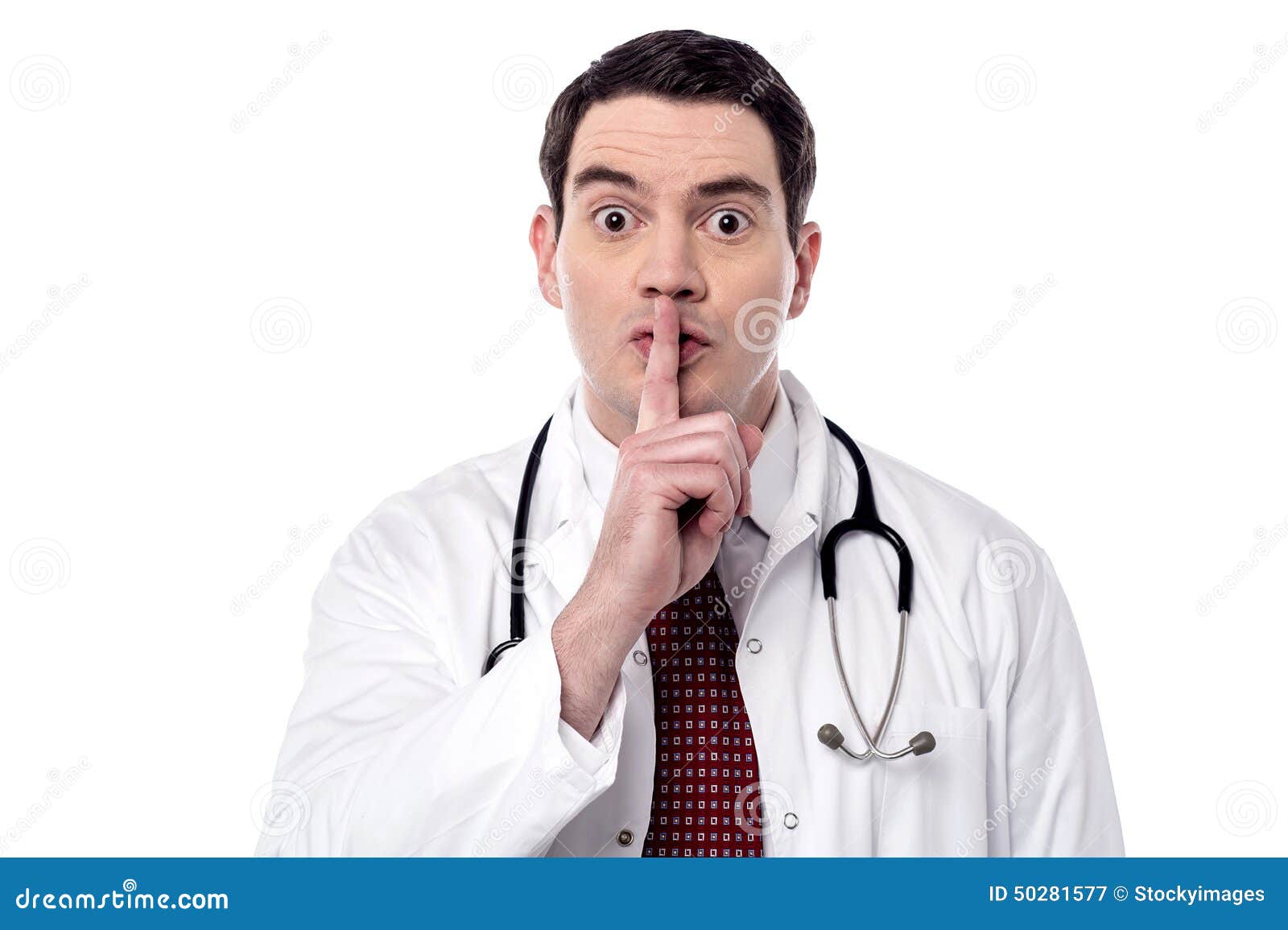 Shhh... Silence Please ! Stock Photo - Image: 50281577