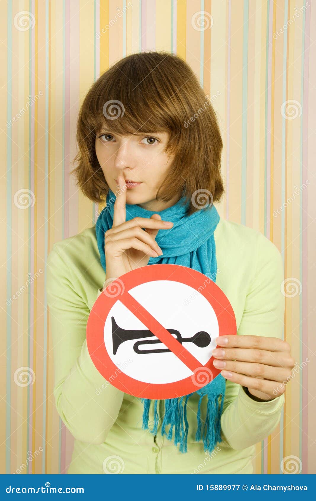 Shhhhhhh stock image. Image of business, women, lips - 15889977