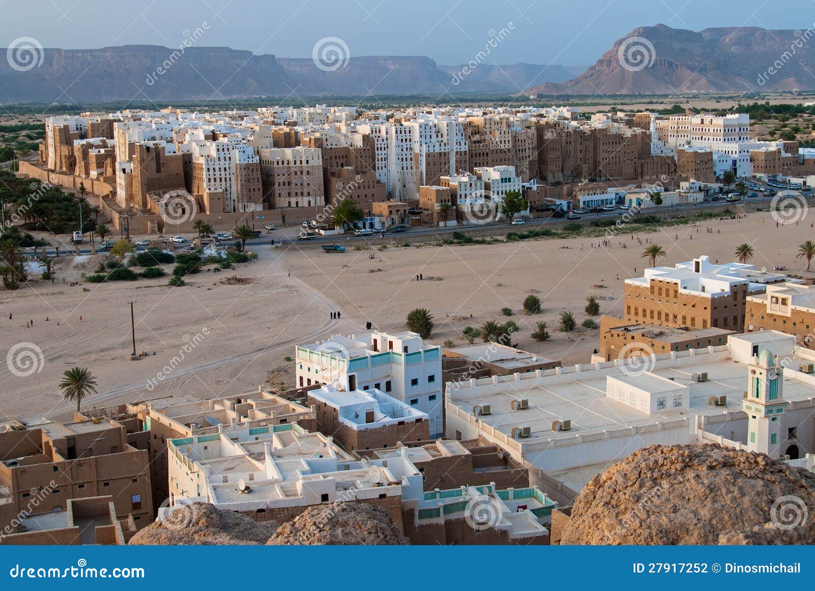 Shibam, Yemen stock photo. Image of islamic, mideast - 27917252