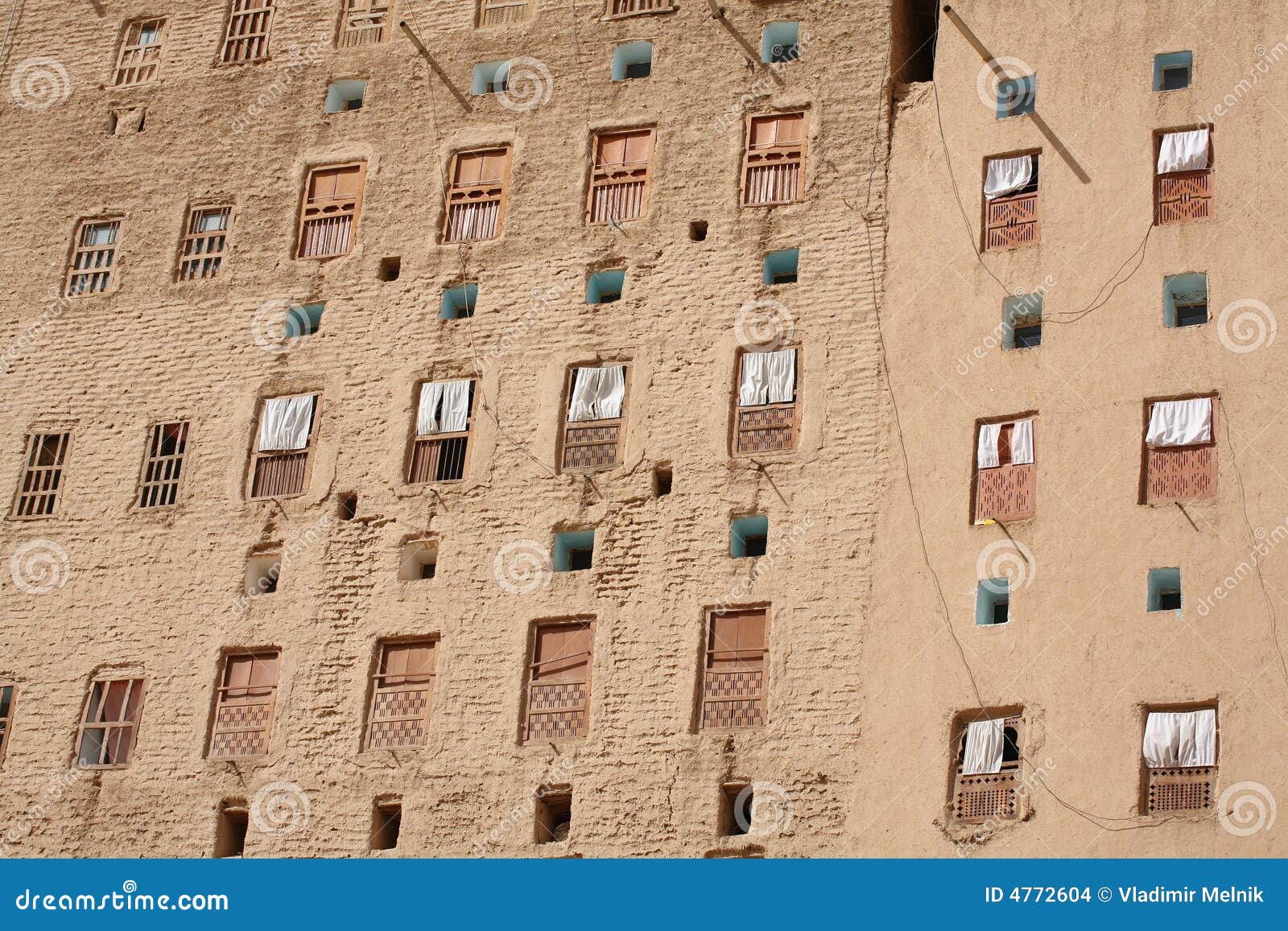Shibam, Yemen stock photo. Image of houses, asia, sunrise - 4772604