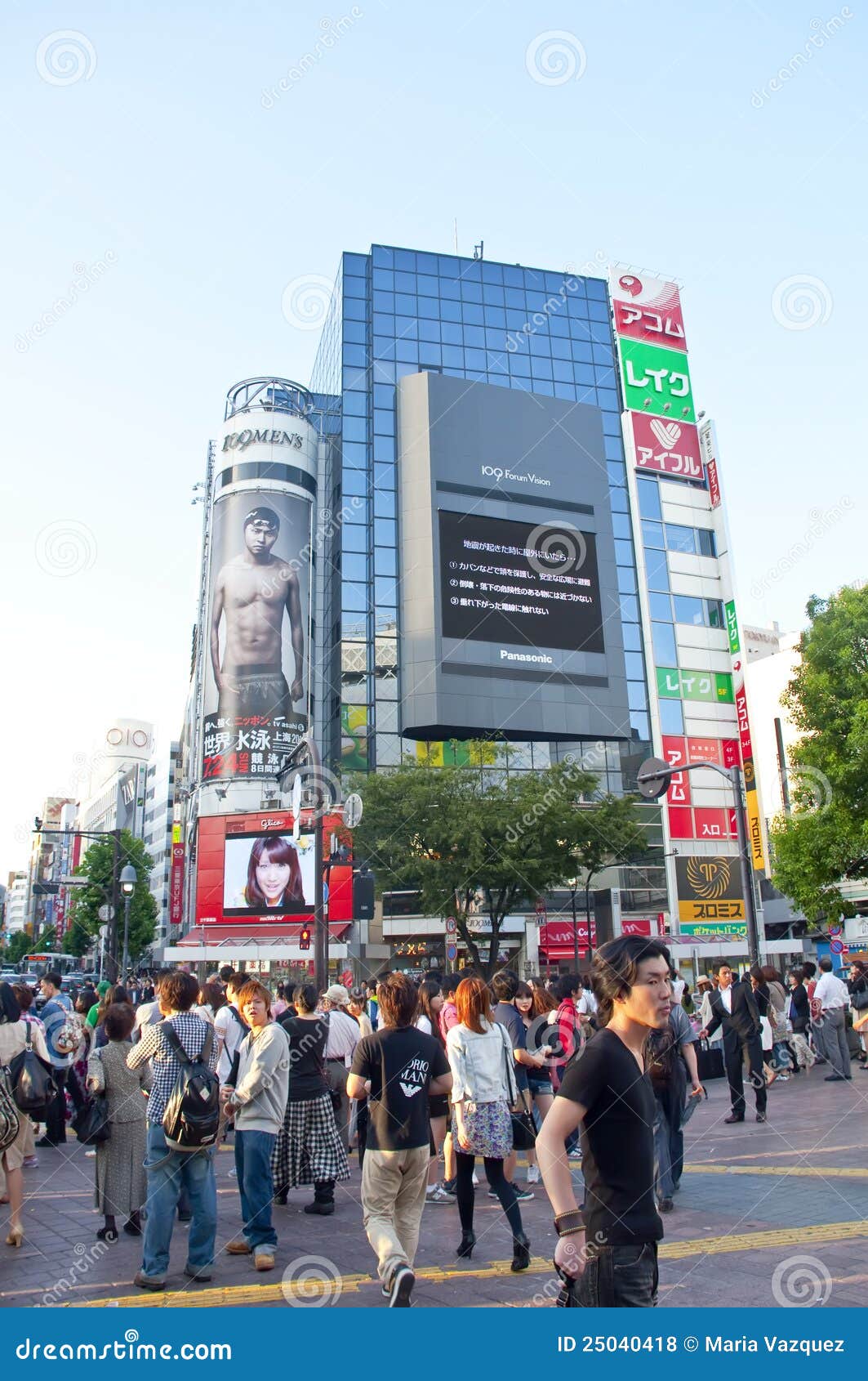 Shibuya die, Tokyo kruist redactionele stock foto. Image of stedelijk ...
