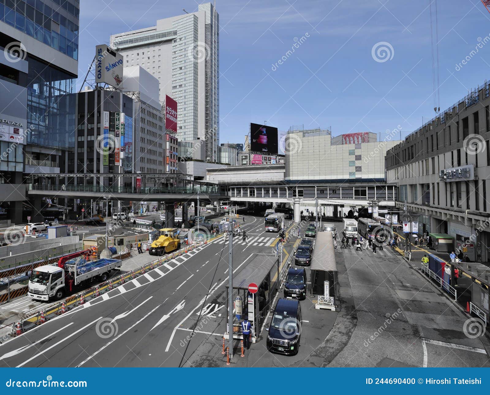 Shibuya in Tokyo Under Large-scale Redevelopment Plan Editorial Image ...