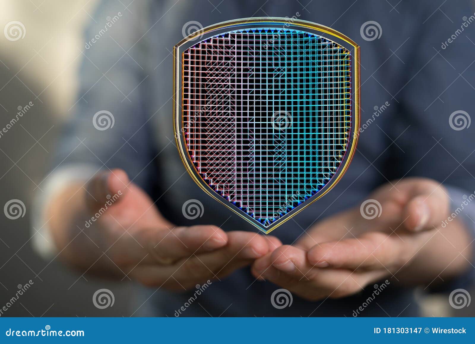 A digital shield stock image. Image of data, internet - 181303147