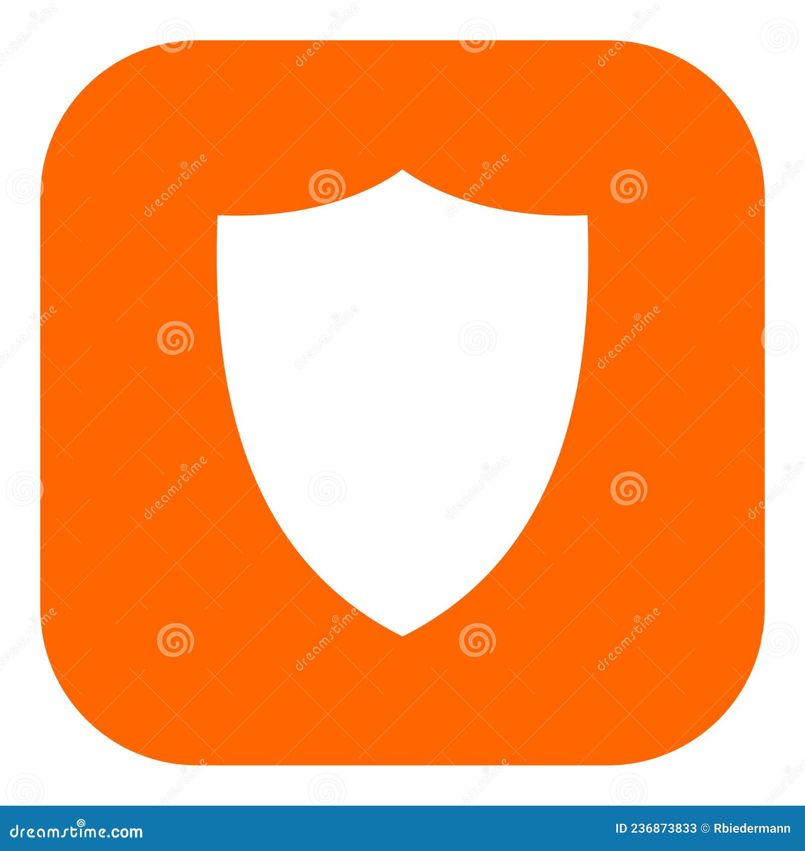 Shield and app icon stock vector. Illustration of protection - 236873833
