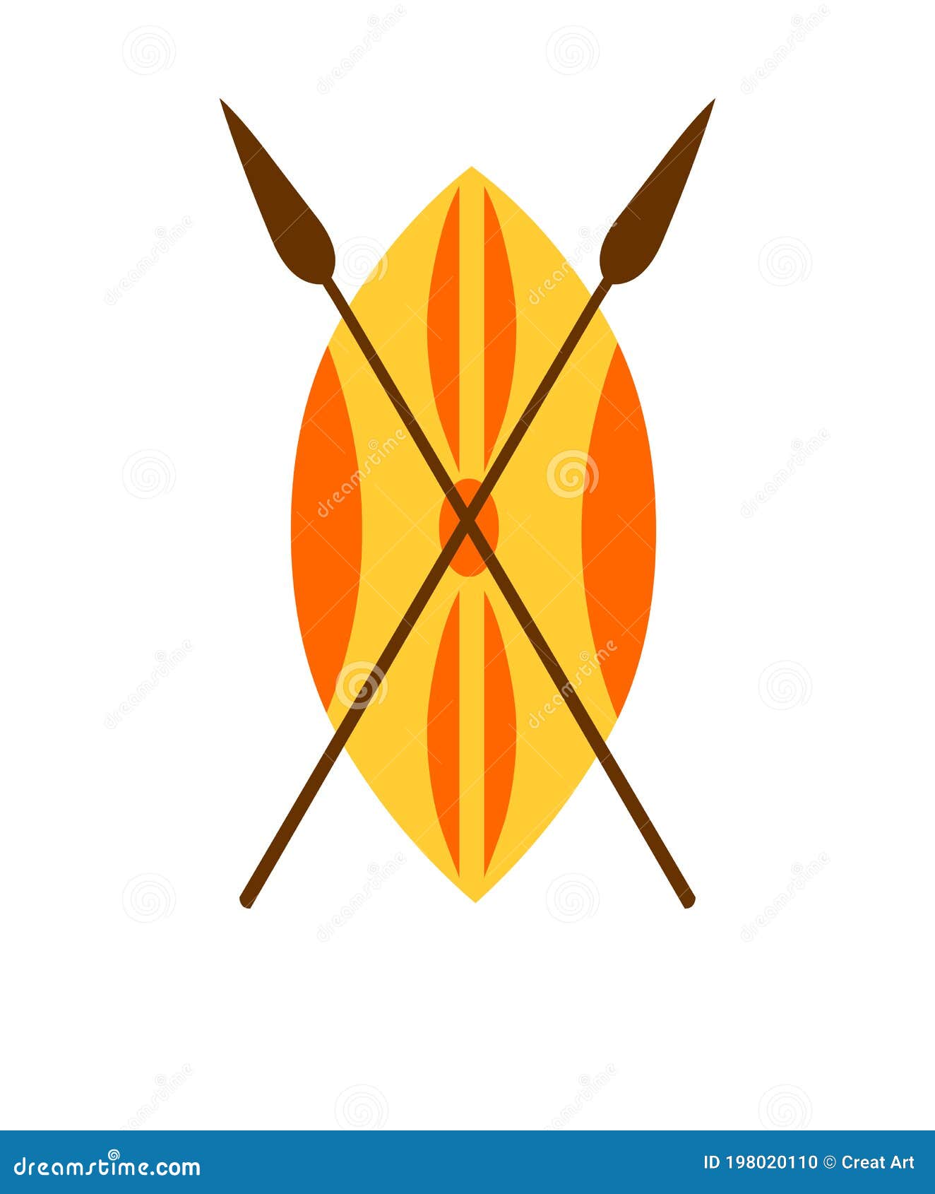 Shield with Arrows Vector Isolated Stock Vector - Illustration of ...