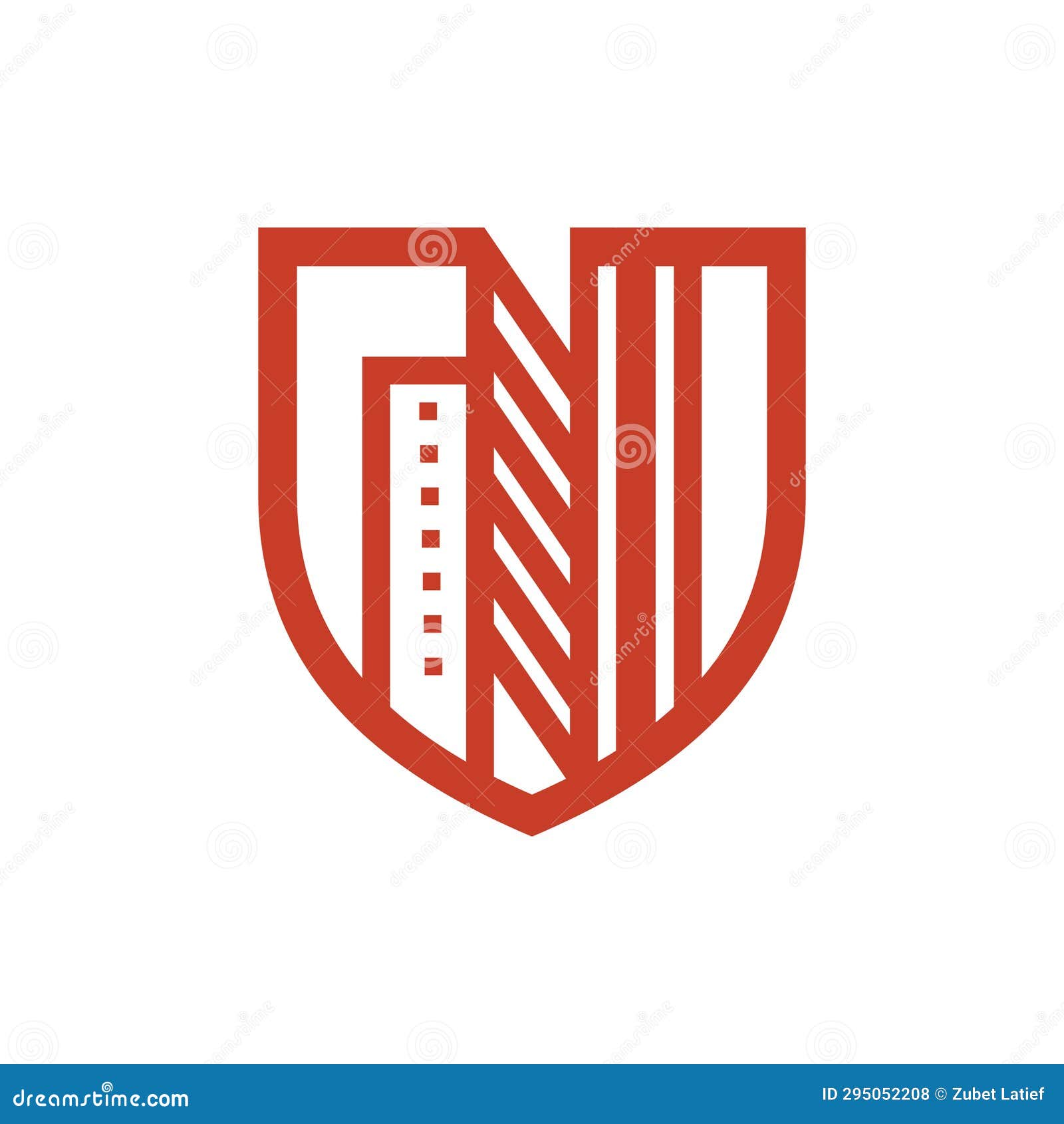 Shield With Building Idea Logo Template, Modern City With Shield Logo ...