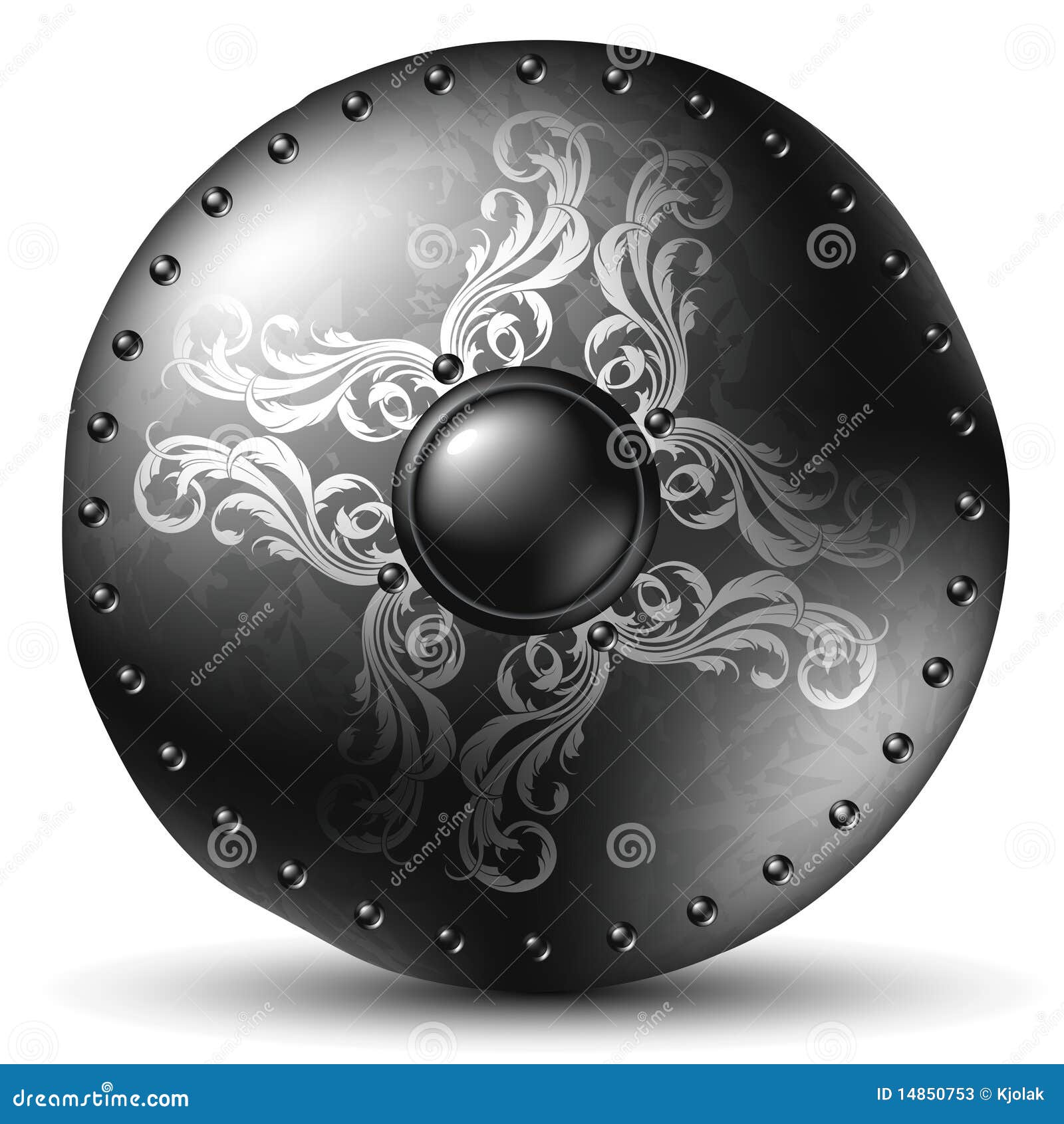 Shield celtic stock vector. Illustration of symbol, heraldic - 14850753