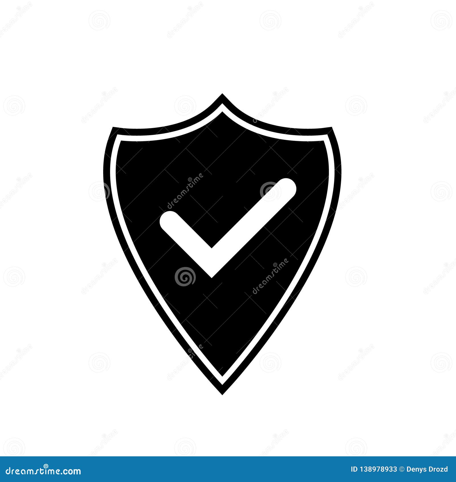 Shield and Check Mark Icon Vector Logo Illustration Stock Vector ... Shield and Check Mark Icon Vector Logo Illustration Stock Vector ...