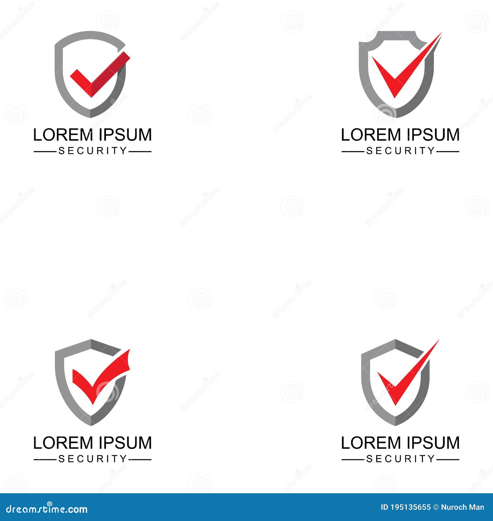 Shield Check Mark Logo Icon Design Template. Stock Vector ...