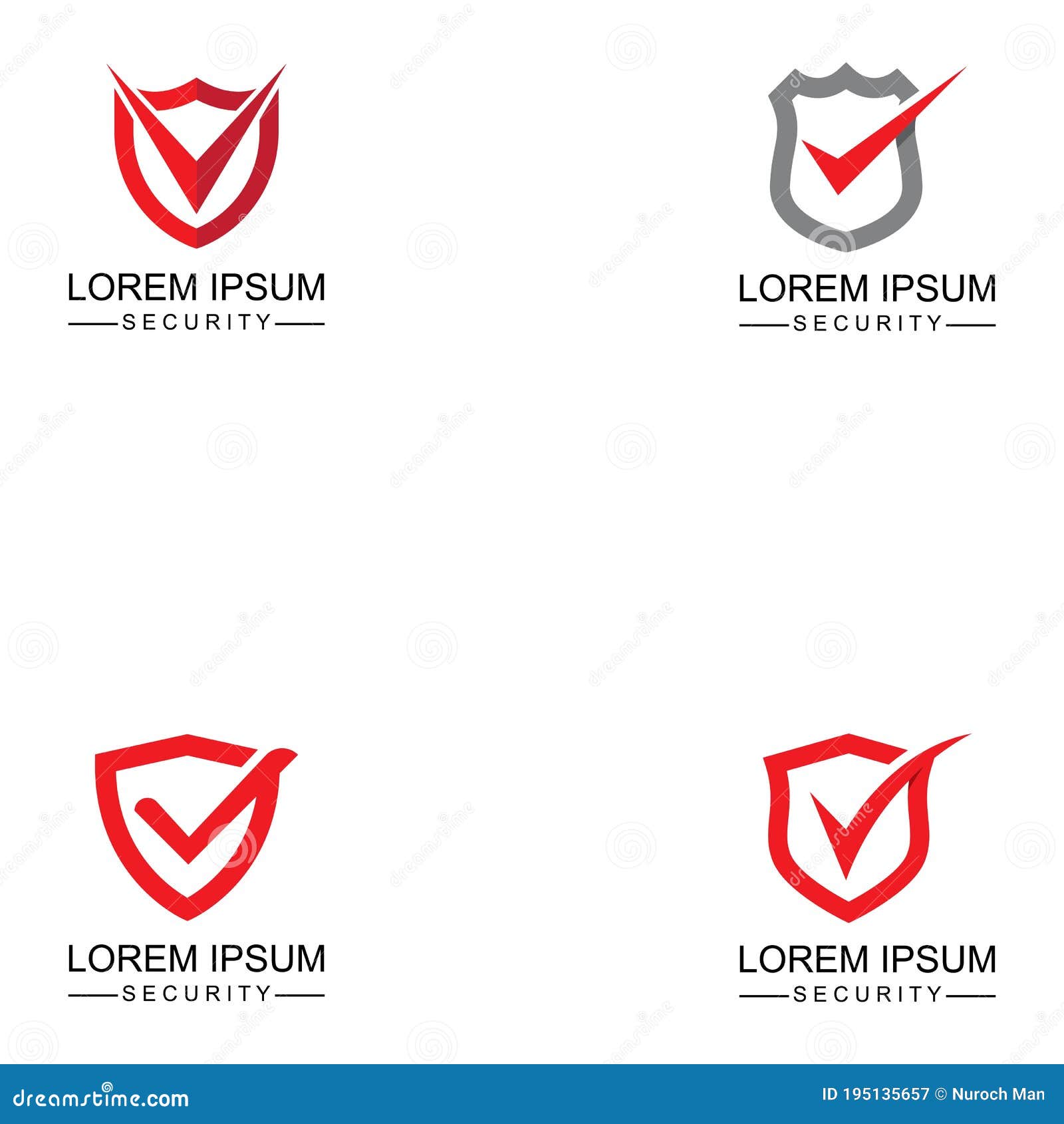 Shield Check Mark Logo Icon Design Template. Stock Vector ...