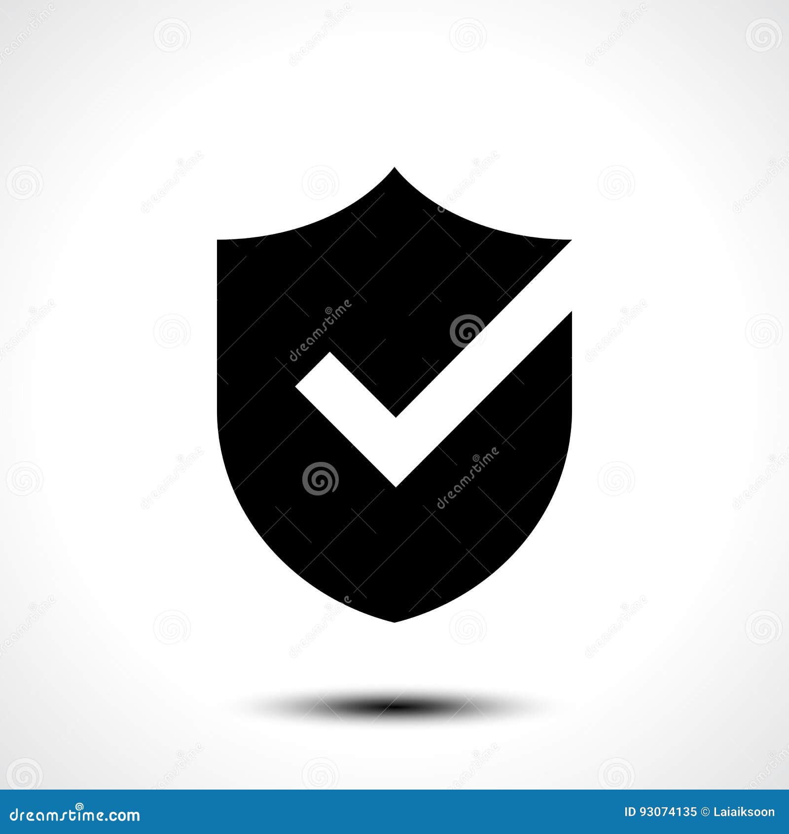 Shield Check Mark Logo Icon Design Template Element Vector Illustration ...