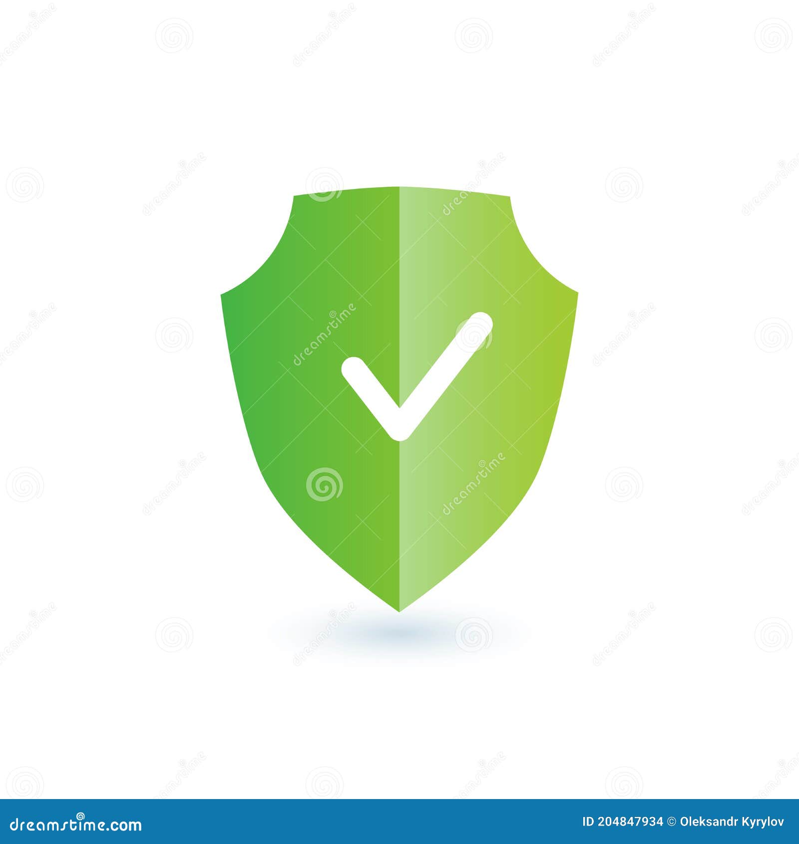 Shield Check Mark Logo Icon Design Template, Stock Vector Illustration ...