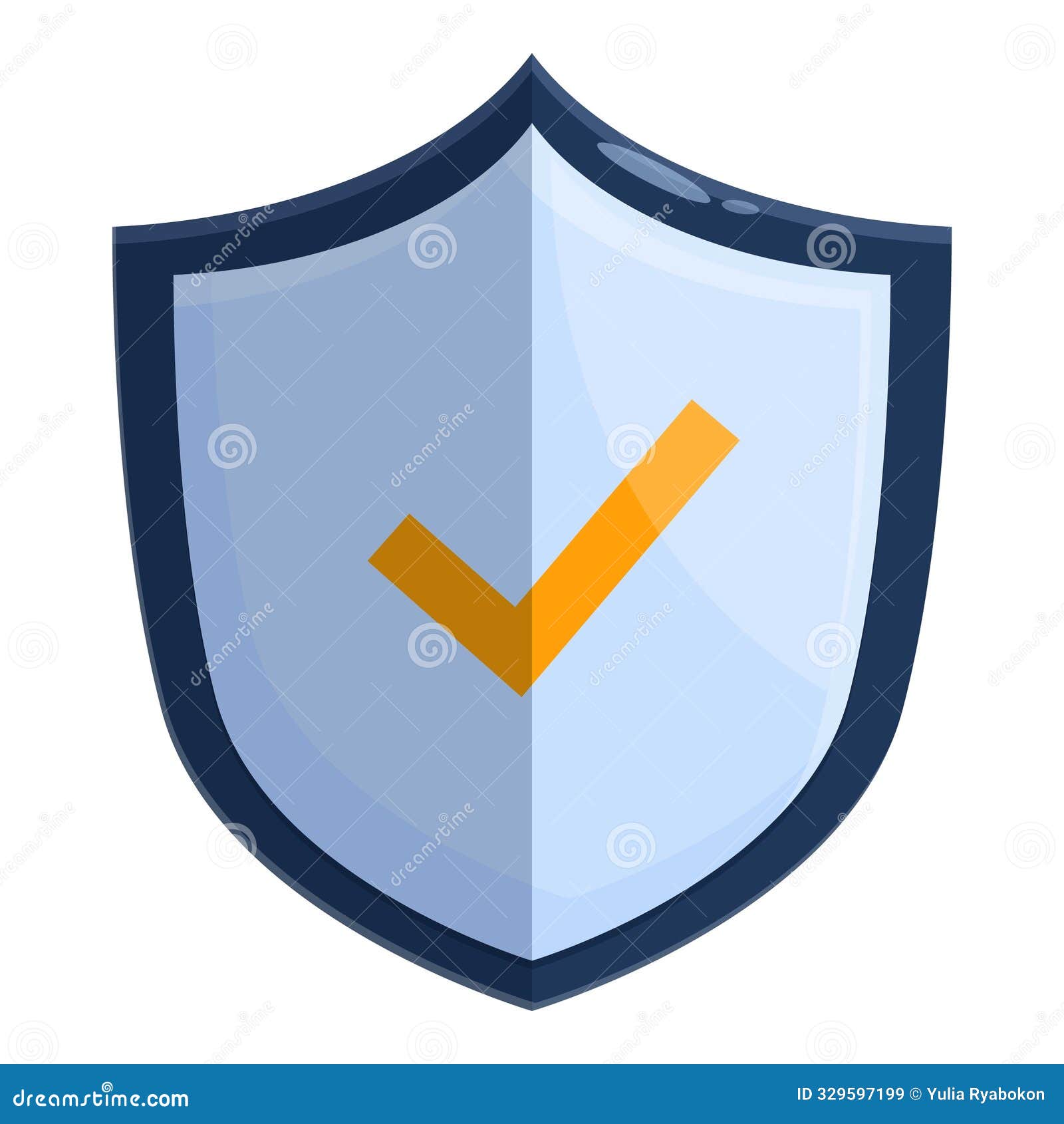Shield with a Check Mark is a Symbol of Safety and Security Stock ...