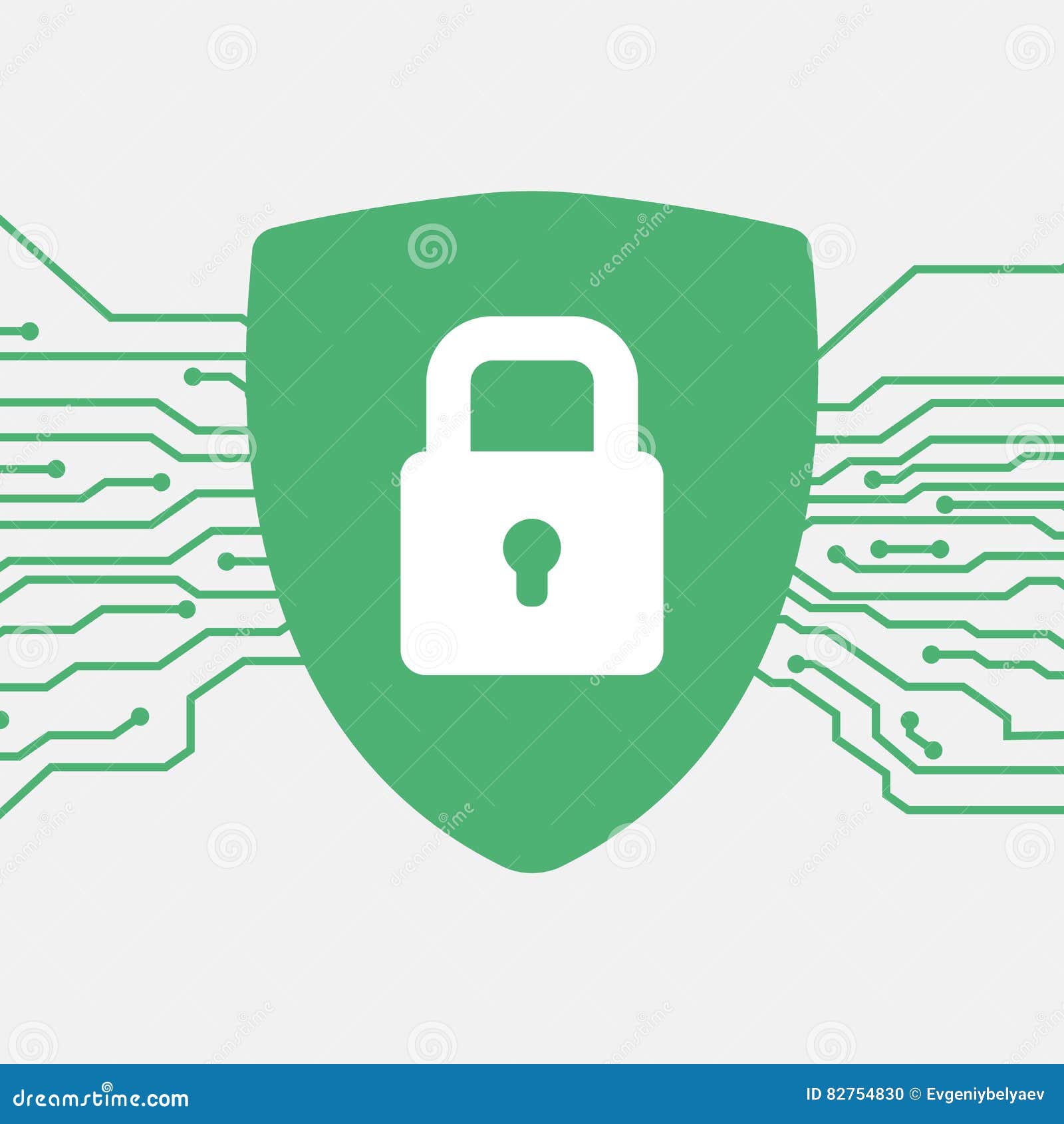 Shield with Check Mark. Vector Icon. Protection and Antivirus Concept ...