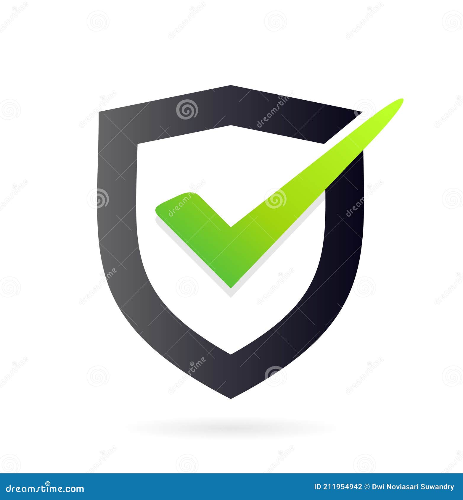 Shield Check Symbol, Like Protection Logo Concept Stock Vector ...