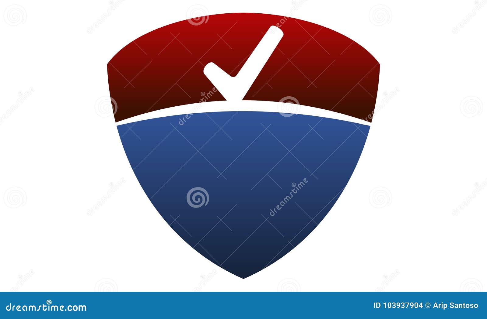 Shield Checklist Emblem stock vector. Illustration of leadership ...