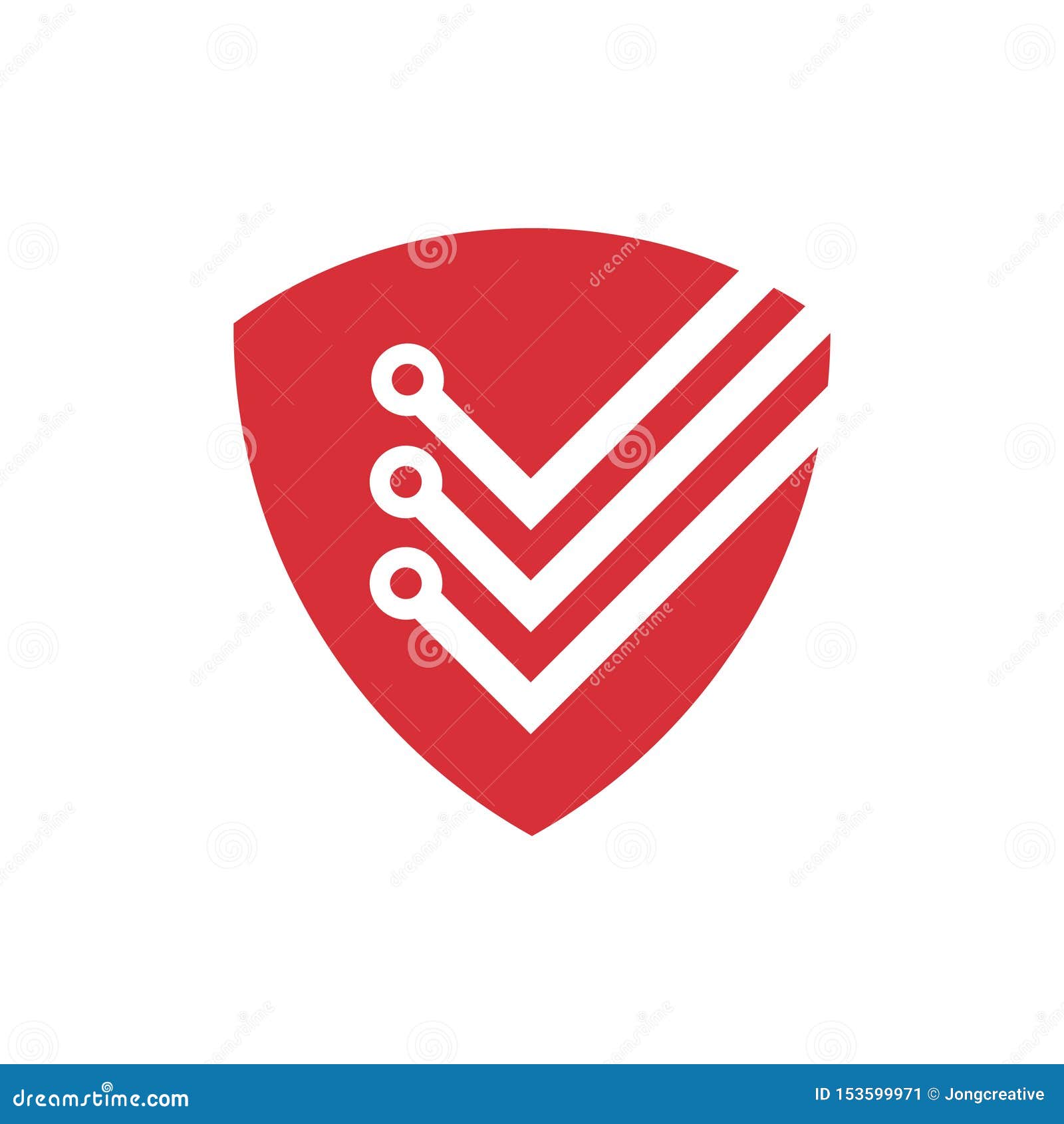 Shield Computer Internet Network Technology Security Logo Stock Vector ...