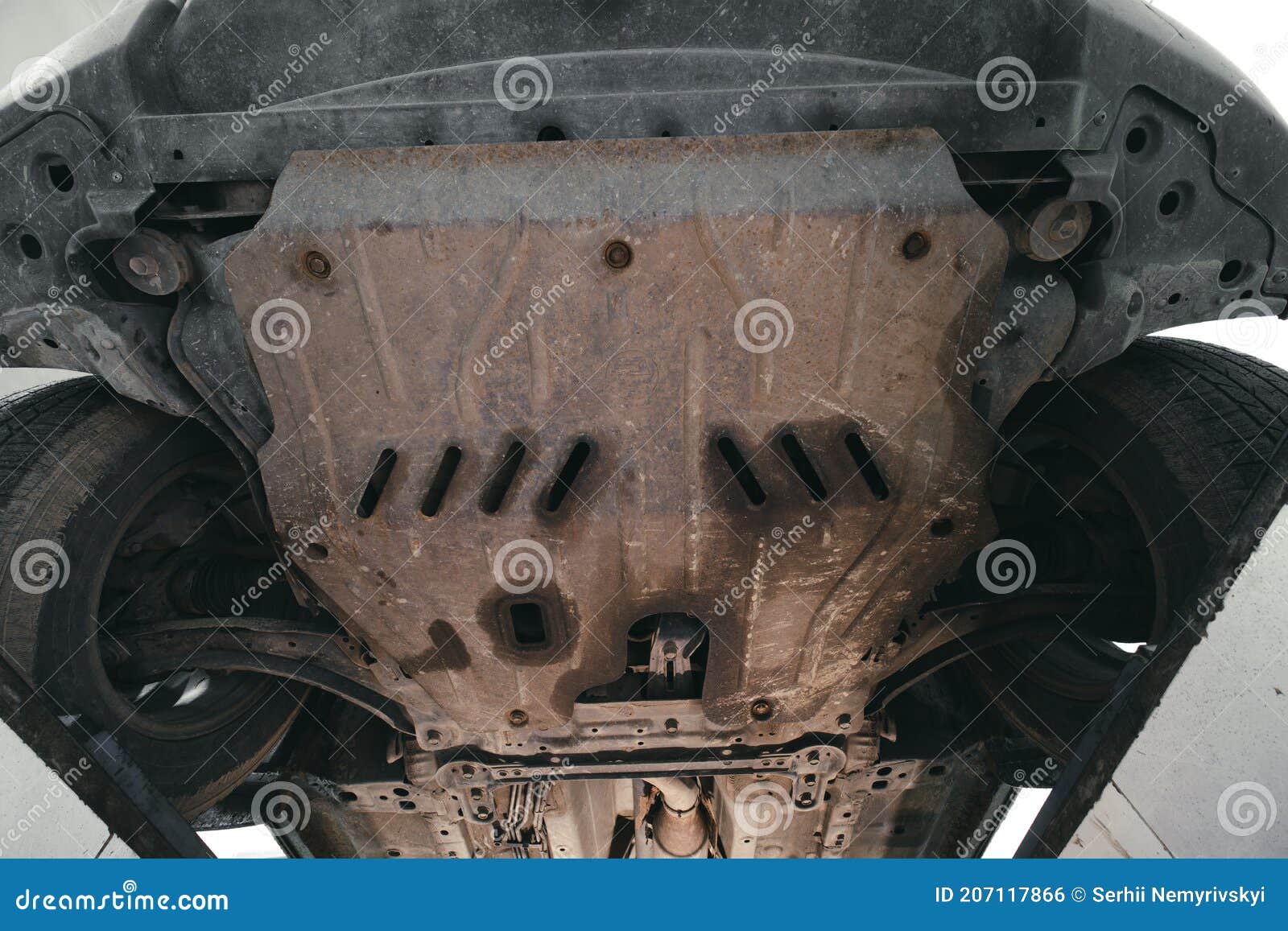 Shield, Crankcase Protection on the Crossover. Protection from Stones ...