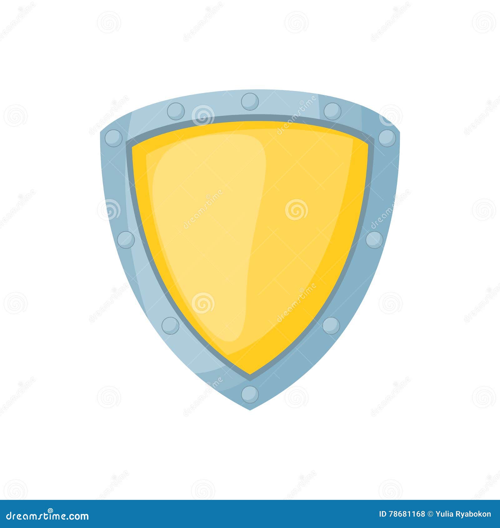 Shield Defense Icon Cartoon Style Stock Illustrations – 553 Shield ...